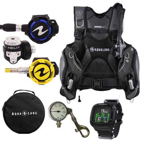 Aqualung Helix | Pro HD Mens Scuba Hard Gear Set - 🇿🇦 Divetek - Scuba Store - SHOP NOW