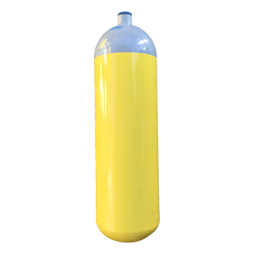 Faber 12.2L Long 232bar Cylinder with Divetek Pro mod valve LH + boot ...