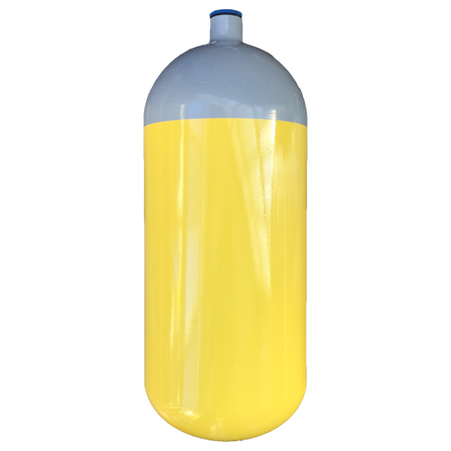 Faber 12L Dumpy 232bar Cylinder with Divetek valve + boot - 🇿🇦 Divetek ...