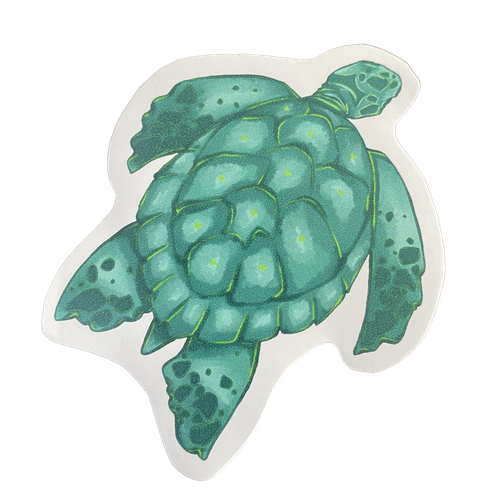 Green Turtle Sticker - 🇿🇦 Divetek - Scuba Store - SHOP NOW