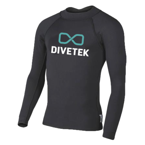 Reef Fire Skin Long Sleeve Rash Vest - Divetek - Scuba Store - SHOP NOW