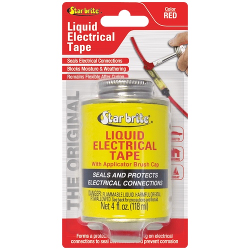Starbrite Liquid Electrical Tape 4oz Red - 🇿🇦 Divetek - Scuba Store ...